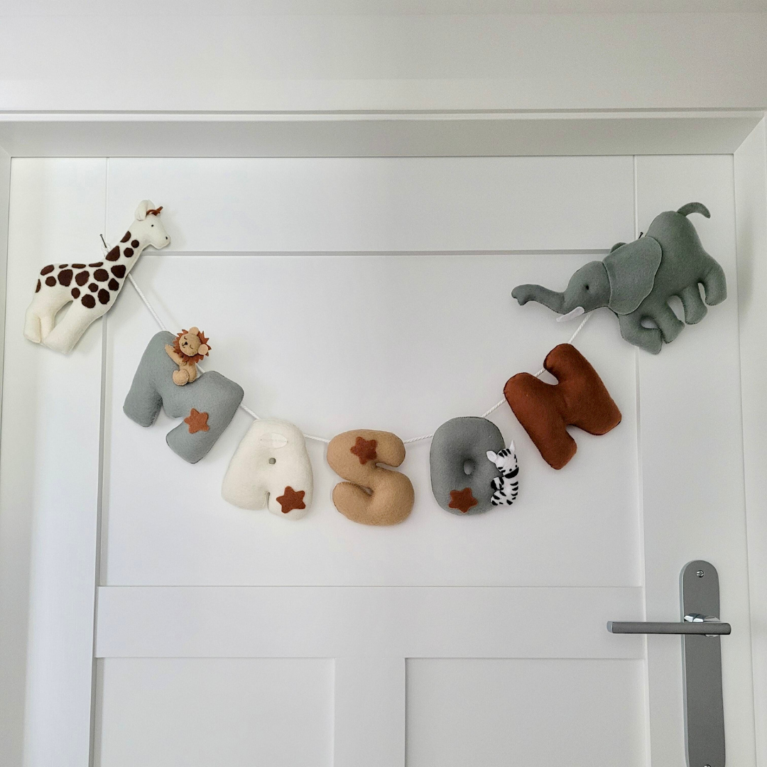 Sunny Safari - Baby Wall Hanging – roomi and me